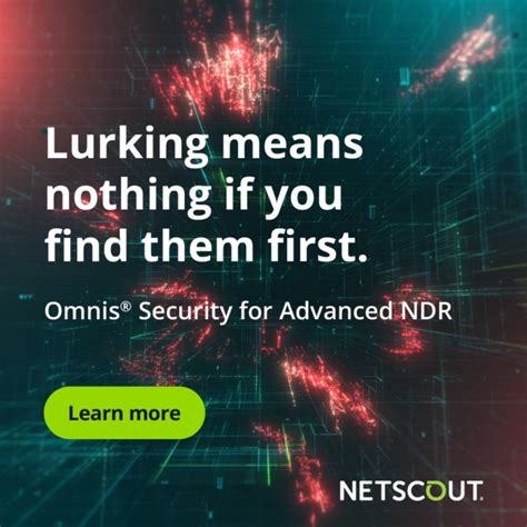 Omnis® Security Advanced Network Detection And Response Netscout Netscout