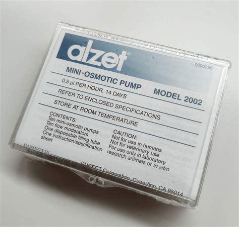 Cat P1002 Alzet Osmotic Pumps — Genetic Tools