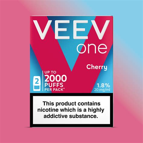 Veev One Pods Cherry Buy Online Bull Brand