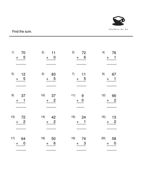 P 1 Addition Within 100 Pdf Teaching Methods And Materials