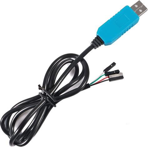 Buy ALMOCN 2 Pack PL2303TA USB To TTL Serial Cable Debug Console Cable TX RX Signal 4 Pin For