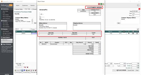 Edit Headers For Customer Orders Invoices Printout