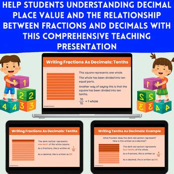 Introducing Decimal Numbers Teaching Slides Presentation Activity Back To Babe