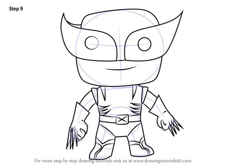 How To Draw Kawaii X Men Kawaii Characters Step By Step DrawingTutorials Com