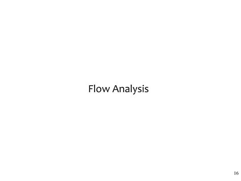 Ppt Lecture 19 Flow Analysis Flow Analysis In Prolog Applications Of