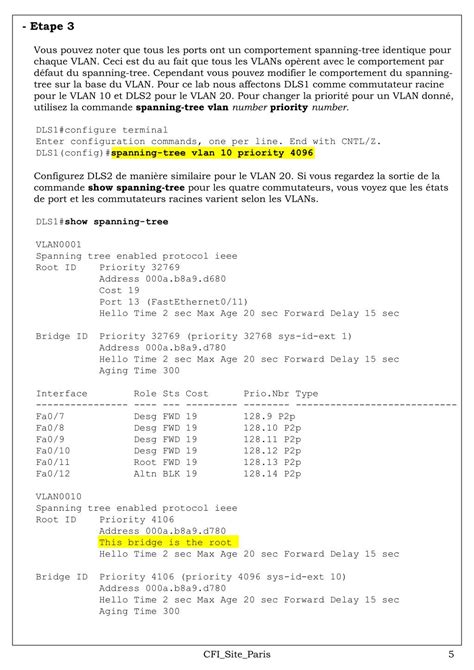 PPT TP Spanning Tree Per VLAN Spanning Tree PowerPoint Presentation ID 5191117