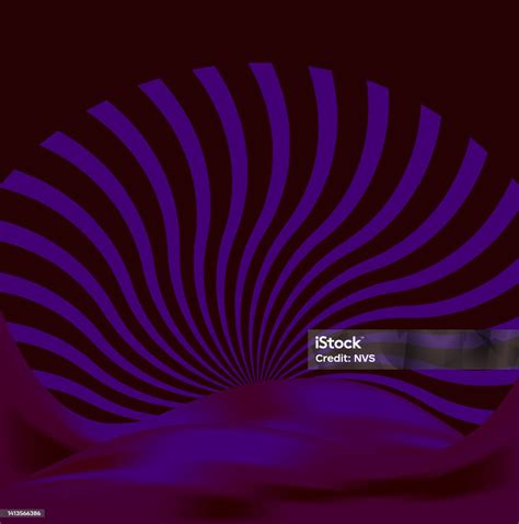 네온 원 보라색 곡선선이있는 추상적 인 현대적인 어두운 배경 바이올렛 파동 럭셔리 배경 아트 디지털 스크린 포스터 배너 미래 지향적 인 벽지 프리젠 테이션 카드 연단