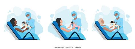 Women Giving Birth Cartoon Over 431 Royalty Free Licensable Stock