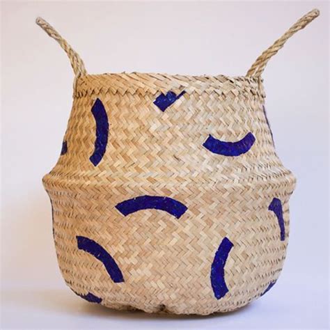 Seagrass Belly Basket Sku C00273 Wholesale Viettime Craft