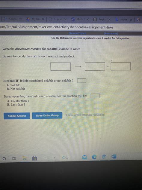 Answered Write The Dissolution Reaction For… Bartleby