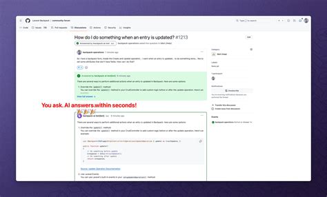 New Docs AI Answers Your Community Questions Backpack For Laravel