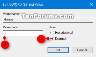 Enable Or Disable PIN History In Windows 10 Tutorials