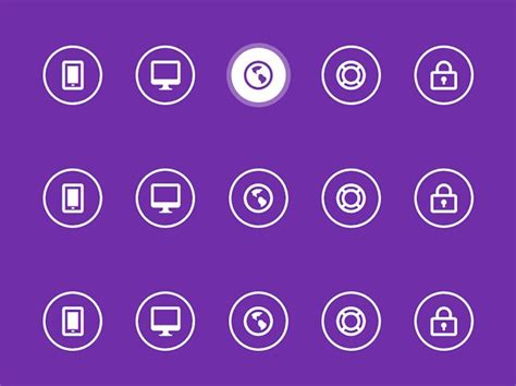 Icon Hover Effects Animation Icon Webdesign Mobiledesign Appdesign