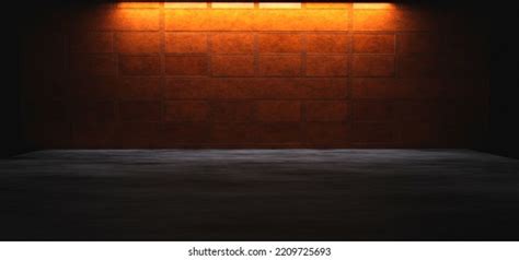 3d Rendering Brick Wall Background Neon Stock Illustration 2209725693 Shutterstock