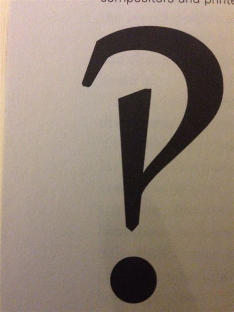 The Interrobang The Perfect Punctuation For Astonishment Interrobang