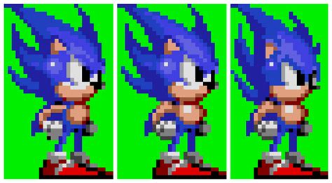 Sonic 2 Beta Super Sonic By Chemicalmirror On Deviantart