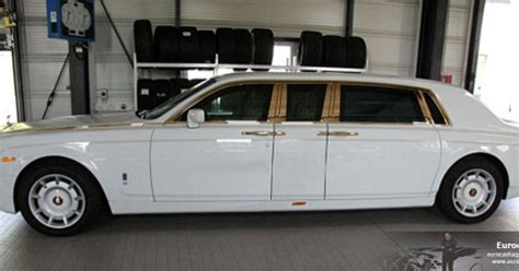 황금 120kg 치장 롤스로이스 팬텀 88억