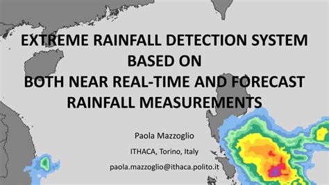 Pdf Extreme Rainfall Detection System Based On Both Near Real Time