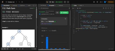 100daysofcode Drgvishwanathanchallenge Java Leetcode Binarytree Siddhesh Avhad