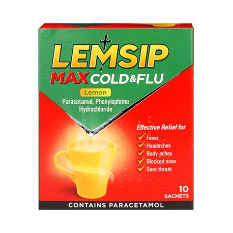 Lemsip Max Cold And Flu Holland And Barrett