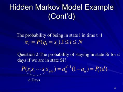 ppt hidden markov model powerpoint presentation free download id