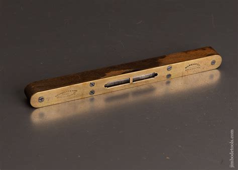 Wm Marples 9 Inch Walnut Level 120755 Jim Bode Tools