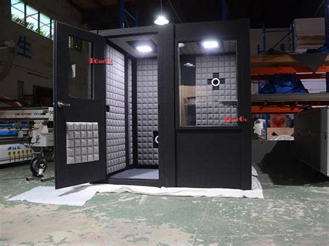 Enhanced Double Wall Portable Sound Insulation Recording Vocal Music