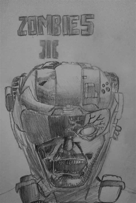 Cod Zombies Drawing