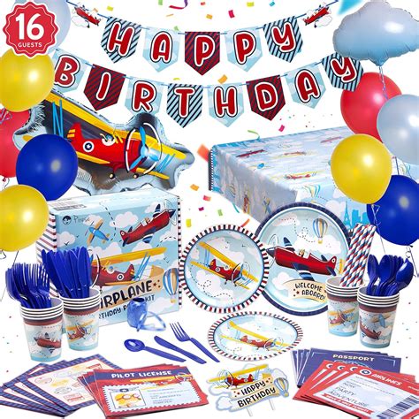 Airplane Themed Party Ideas Time Flies Airplane 1st Birthday Party