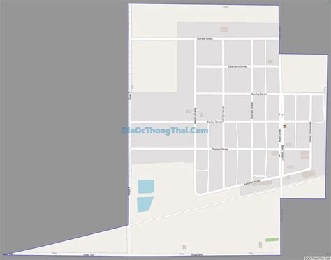 Map Of Ong Village Thong Thai Real