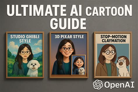 Ai Cartoon Ultimate Guide Chatgpt 4o By Andrew Best