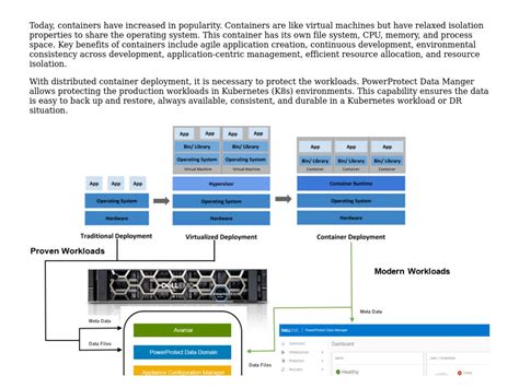 Use Case Example Protecting Kubernetes Workloads Integrated Data Protection Appliance With