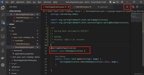 Vscode 下从零开始实现 Springboot Helloworldvscode运行springboot项目需要下载依赖吗 Csdn博客