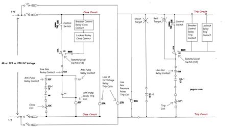 Lockout Relay Schematic Diagram
