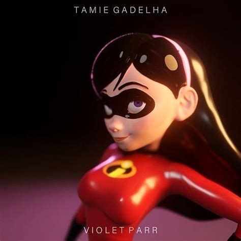 Violet Parr Adult 3d Model