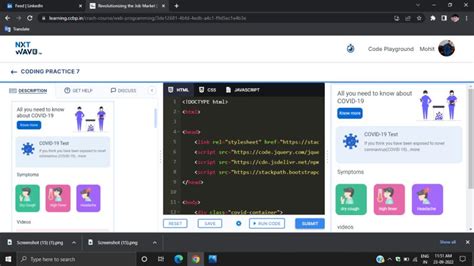 Mohit Vishwakarma On Linkedin 30daysofcodechalleng Bootstrap Ccbp