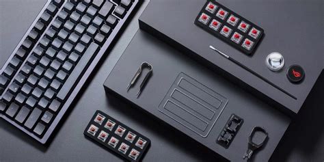 Asus Rog Azoth Keyboard Review Smooth Switches And Customisable Caps