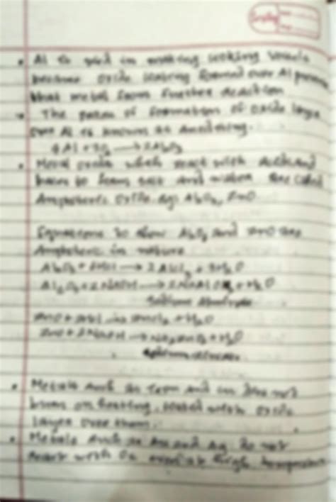 Solution Cbse Class 10 Chapter 3 Metals And Metalloids Simplified