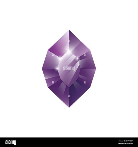 Gem Precious Stone Game Loot Ui Icon Vector Illustration Stock Vector Image And Art Alamy