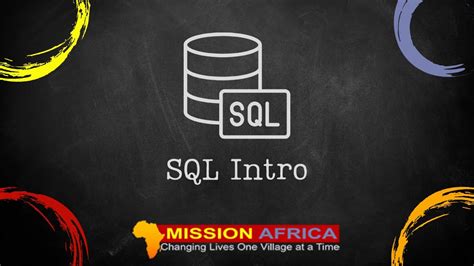 Sql Intro Youtube