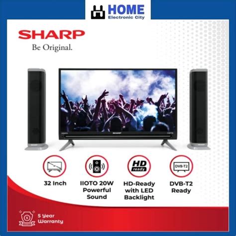 Jual Sharp Aquos Led Inch Iioto T C Bd I Tg Garansi Resmi Shopee Indonesia