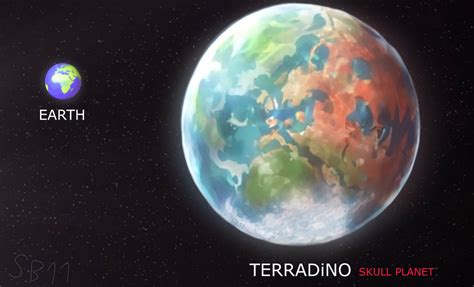 My Version Ben10 Terradino Skull Planet By Sheepblack11 On Deviantart