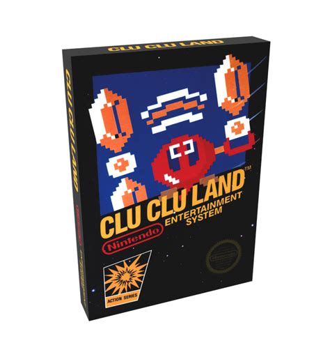 Clu Clu Land Reproduction Box