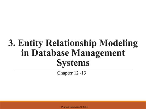 Solution 3 Entity Relationship Modeling In Database Management Systems