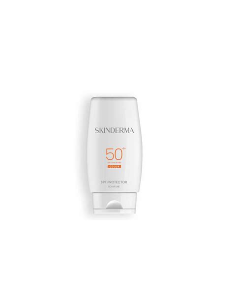 Skinderma Protector Solar Spf 50 Con Color Protección Y Tono Uniforme