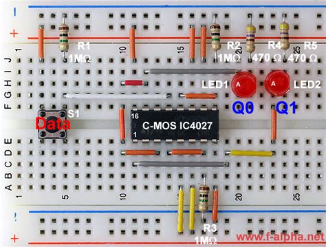 F Experiment 6 2 Bit Down Counter