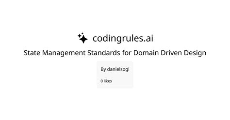 state management standards for domain driven design coding rules codingrules ai