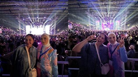 Nagita Slavina Pakai Tas Hermes Rp Jutaan Saat Nonton Babe Group ASTRO Tribunbatam Id