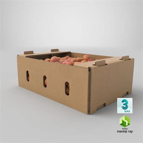 살구 게임 준비와 골 판지 디스플레이 상자 01 1 3d 모델 49 Max Fbx C4d Ma Obj Free3d