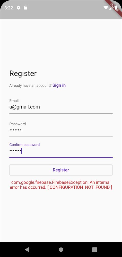 Problem With Flutter Codelab Get To Know Firebase · Issue 116051